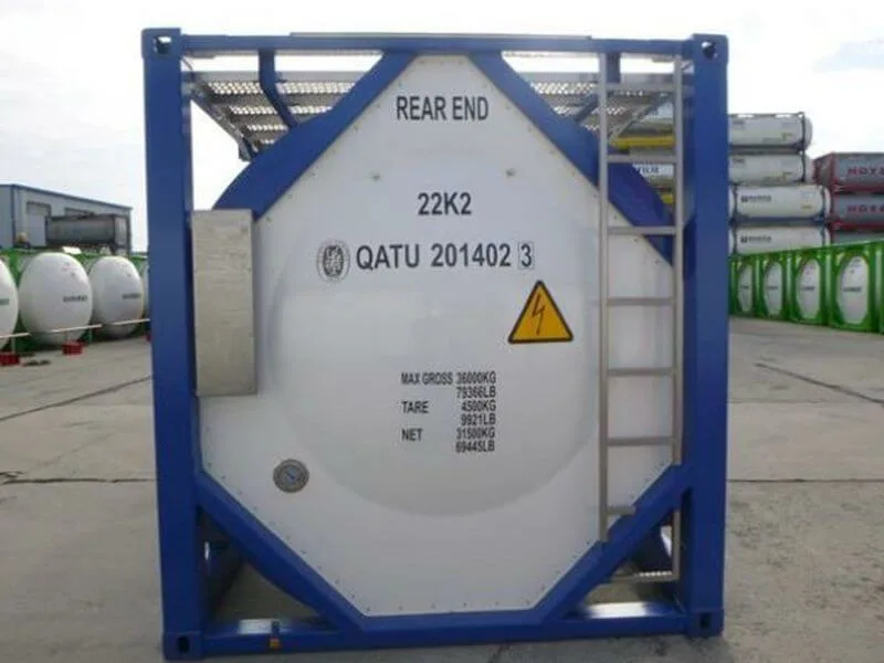 ISO TANK T14 소개 NEW PTFE LINING | qatransport